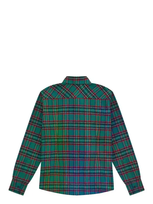 Gosha Rubchinskiy Checked Flannel Shirt - Green
