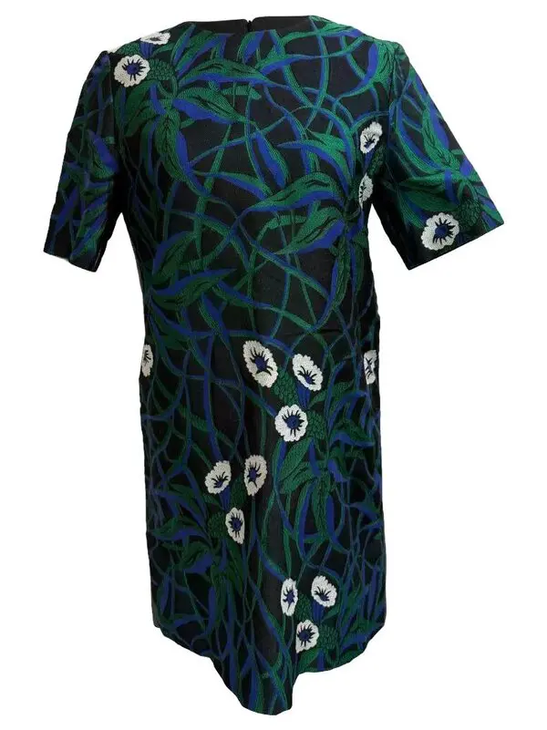 Marni Printed Shift Dress - Blue
