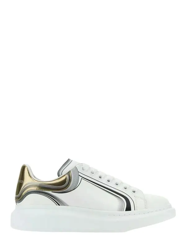Alexander McQueen Oversized Low-top Sneakers - White