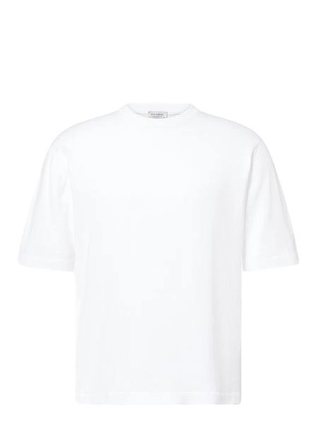 John Smedley Tindall Cotton-jersey T-shirt - White