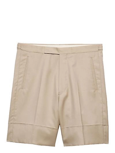 Prada Cotton Bermuda Shorts - Neutral