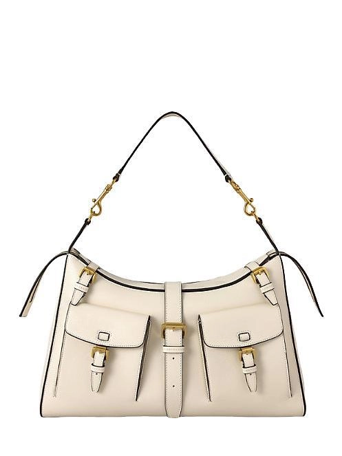 Mulberry Roxanne Leather Shoulder Bag - Eggshell