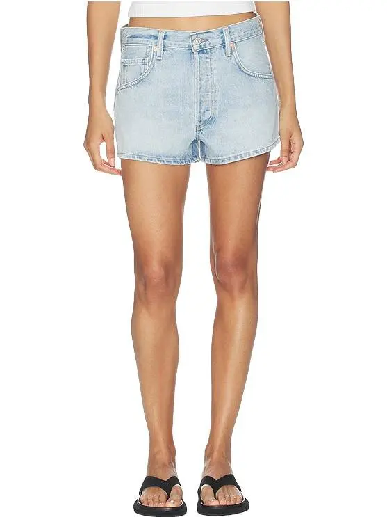 Citizens Of Humanity Abita Denim Shorts - Blue