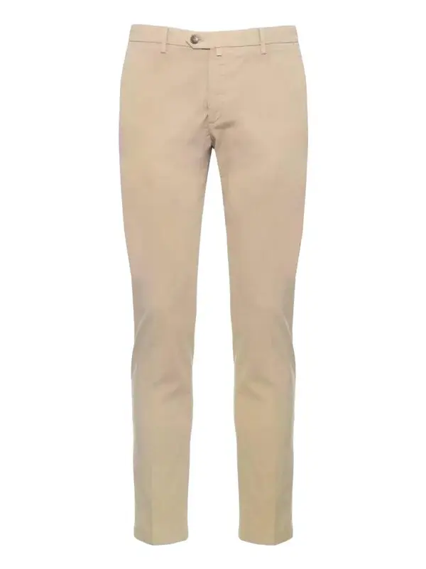 BRIGLIA 1949 Slim-fit Chino Trousers - Neutrals