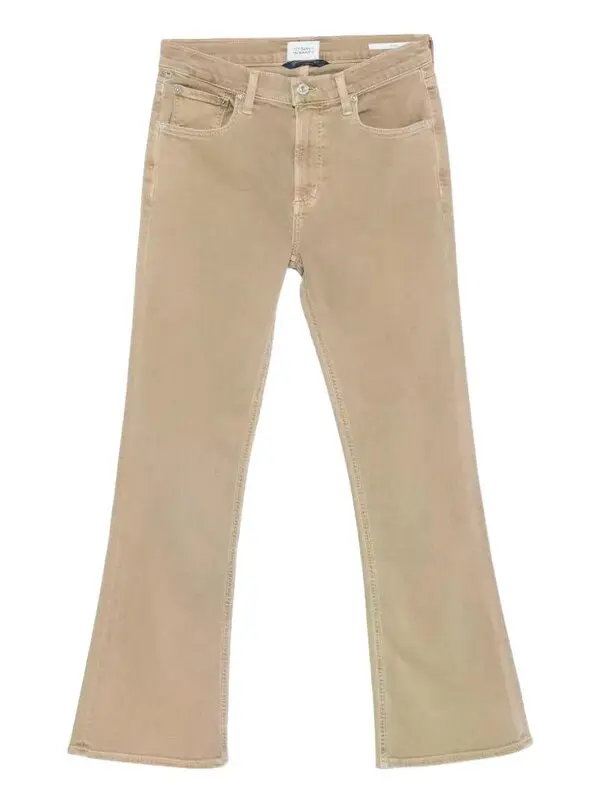 Citizens Of Humanity Belt Loops Flared Jeans - Brown