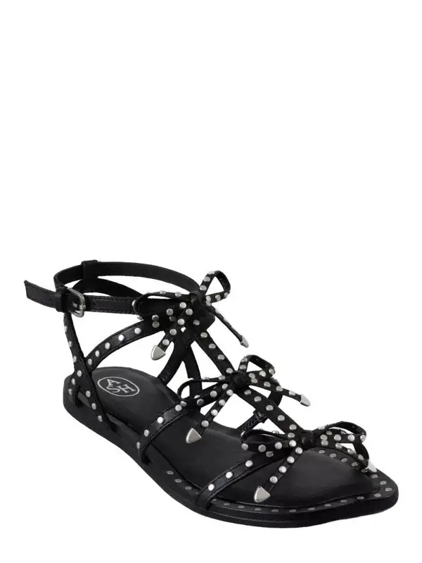Ash Gladius Sandals With Stud Detailing - Black