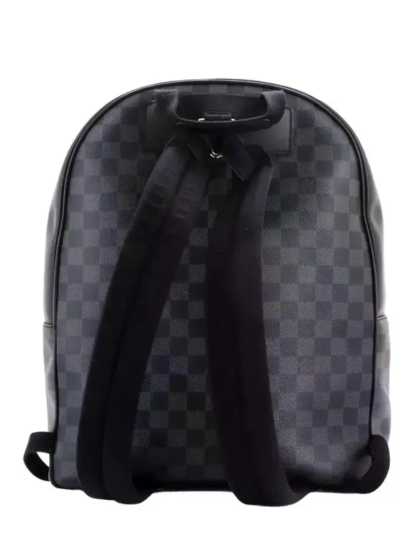 LOUIS VUITTON Josh Damier Graphite Backpack - Black