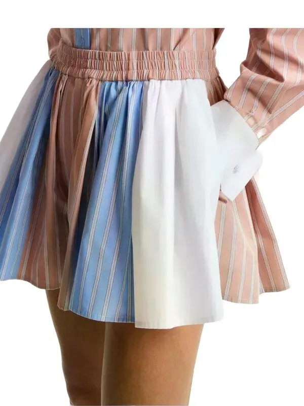 Essentiel Antwerp Striped-pattern Shorts - Pink