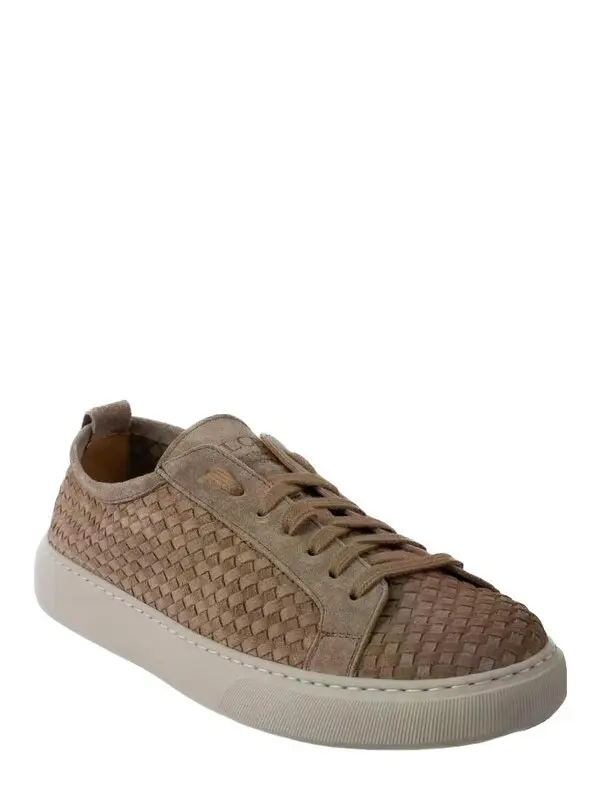 CALCE Interwoven Sneakers - Brown
