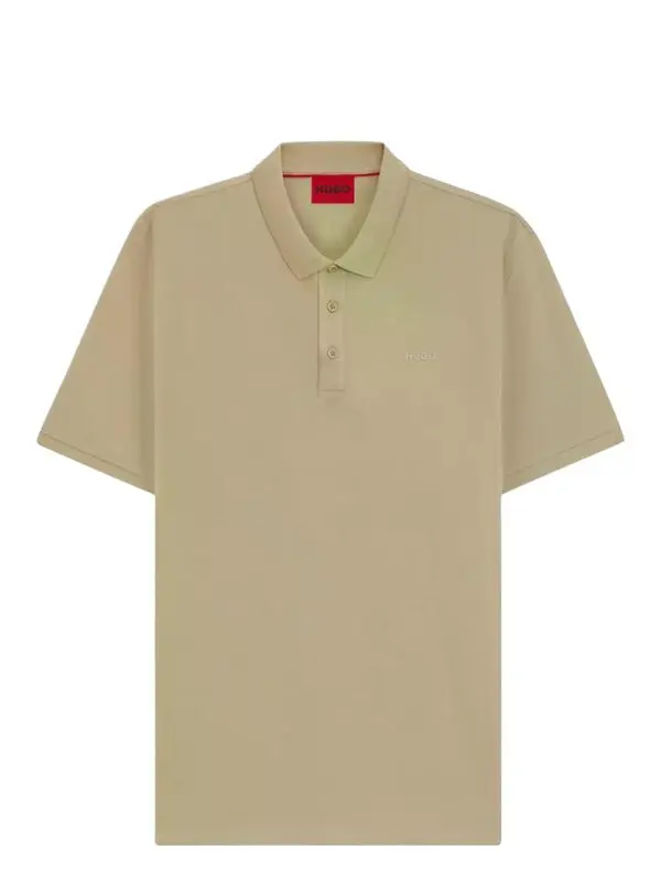 Hugo Cotton Polo Shirt - Neutrals