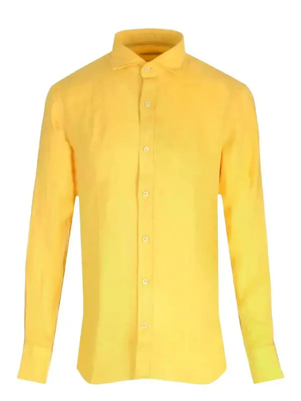 Al Duca D'aosta Button Down Shirt - Yellow