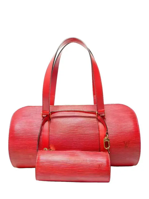 LOUIS VUITTON Epi Soufflot Handbag - Red