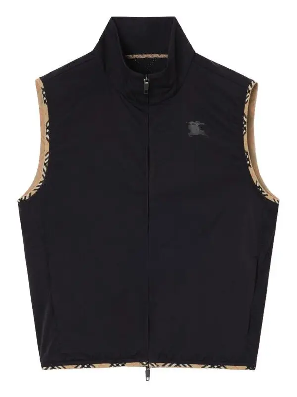 Burberry Stretch Nylon Gilet - Black