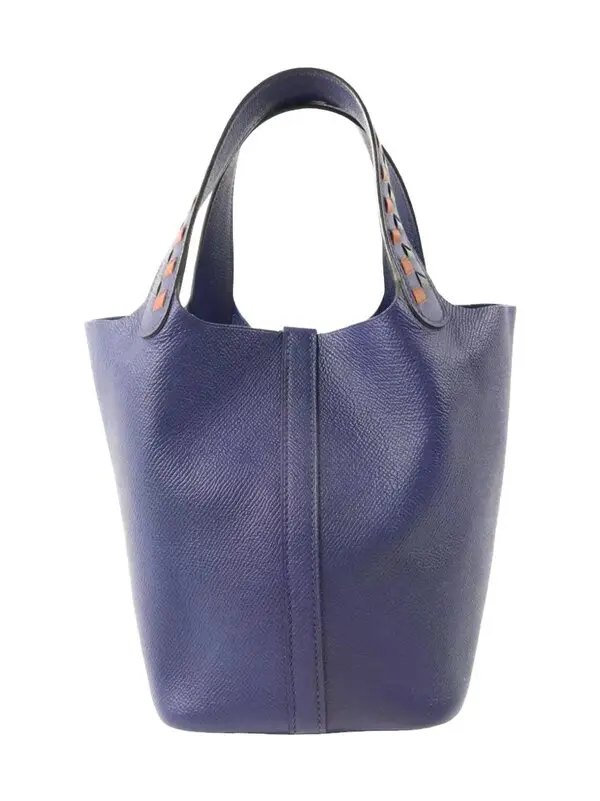 Hermès 18 Picotin Lock Epsom-leather Tote Bag - Blue