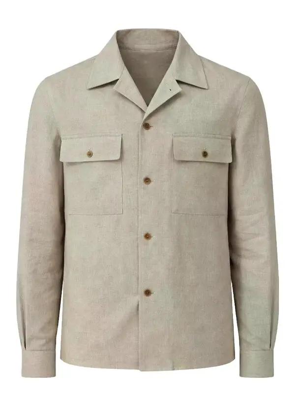 BRIGLIA 1949 Button-up Shirt - Neutrals