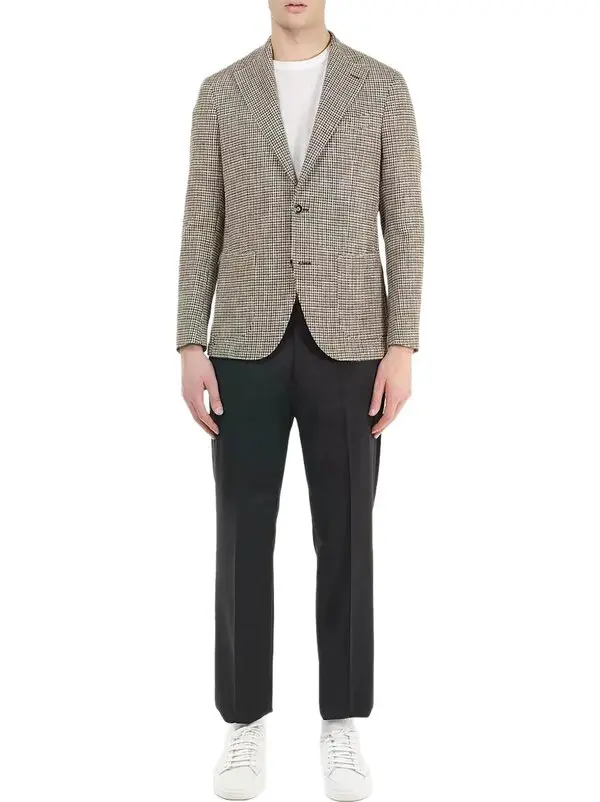 Al Duca D'aosta Tweed Single-breasted Jacket - Neutrals