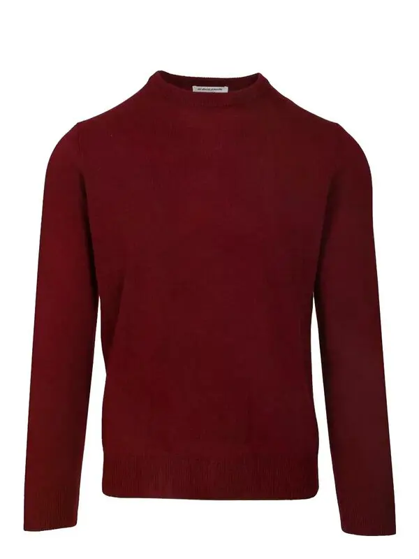 Al Duca D'aosta Cashmere Crew Neck Sweater - Red