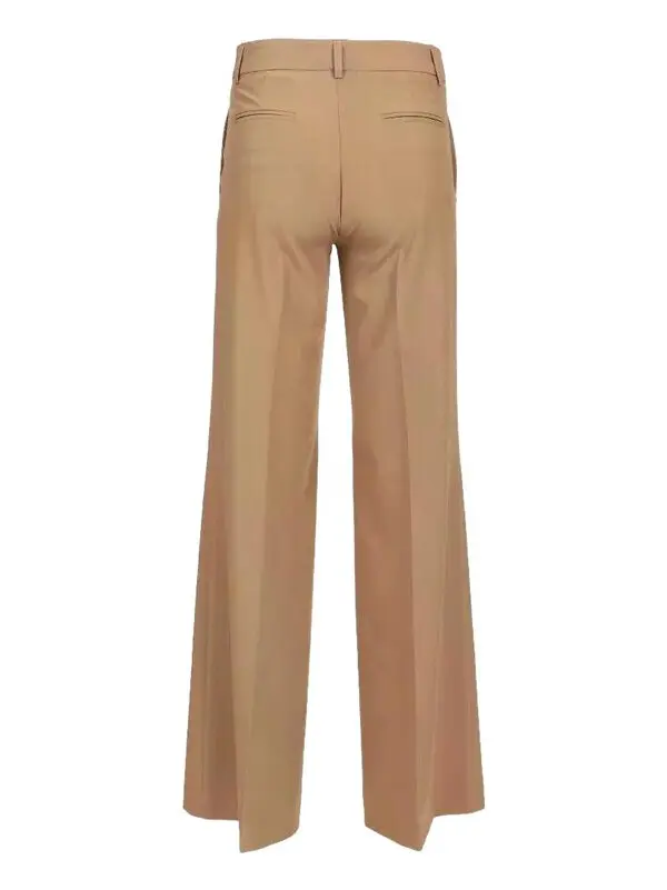 AL DUCA D’AOSTA 1902 Beige Stretch Canvas Trousers - Neutrals