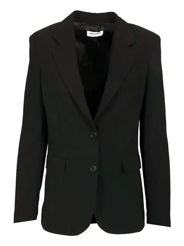 AL DUCA D’AOSTA 1902 Single-breasted Notch-lapel Blazer - Black