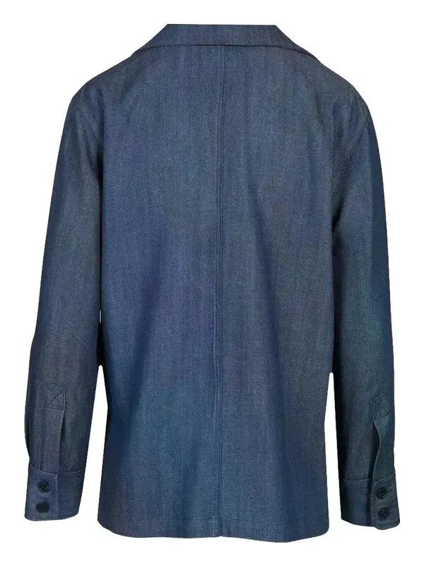 AL DUCA D’AOSTA 1902 V-neck Shirt - Blue