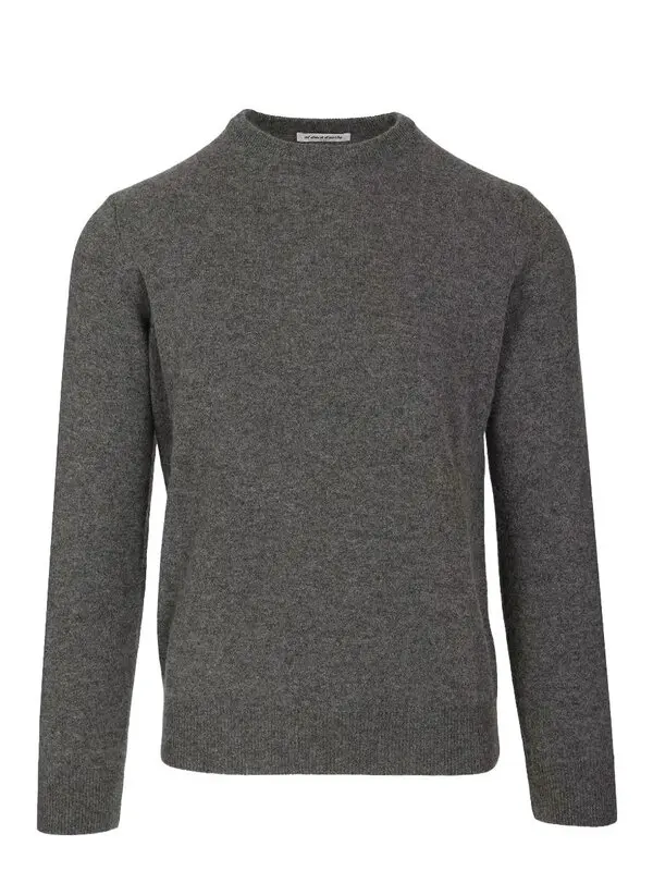 Al Duca D'aosta Cashmere Crew Neck Sweatshirt - Grey