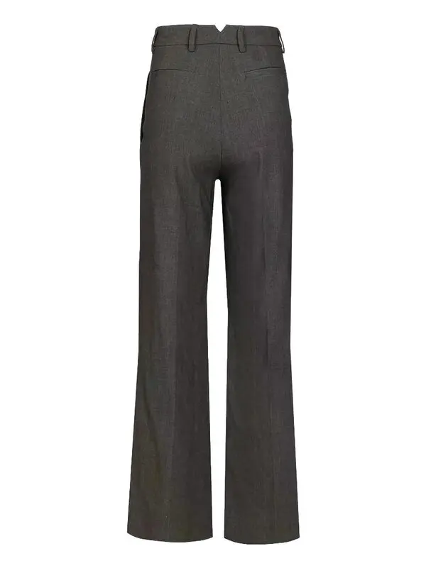 Al Duca D'aosta Tailored Pleated Trousers - Grey