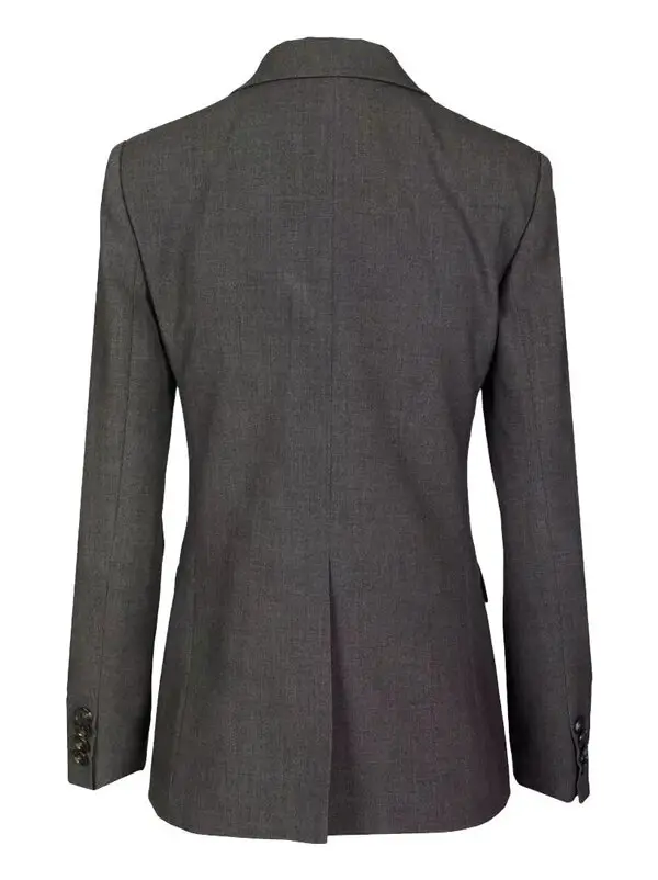 Al Duca D'aosta Double-breasted Peak-lapel Blazer - Grey