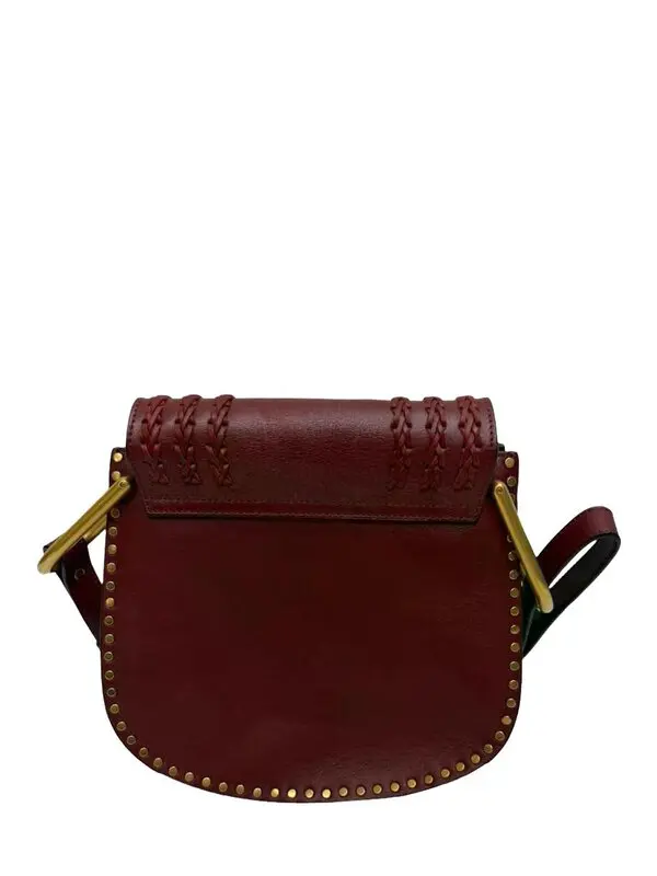 Chloé Leather Tassel Crossbody Bag - Red