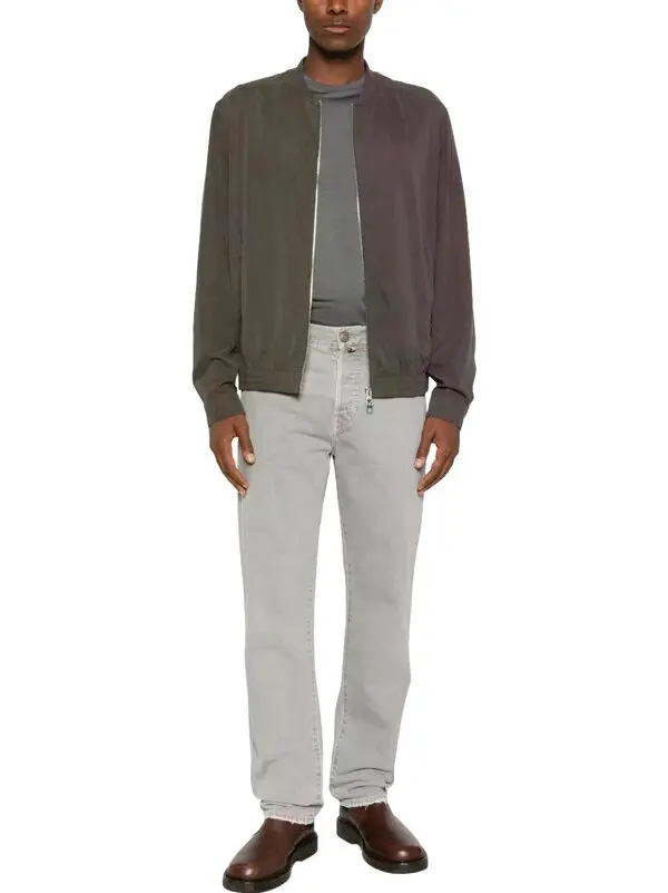 Jacob Cohen Edo Straight Trousers - Grey