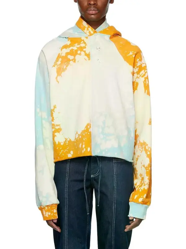 LIBERAL YOUTH MINISTRY Two-tone Hoodie - Orange