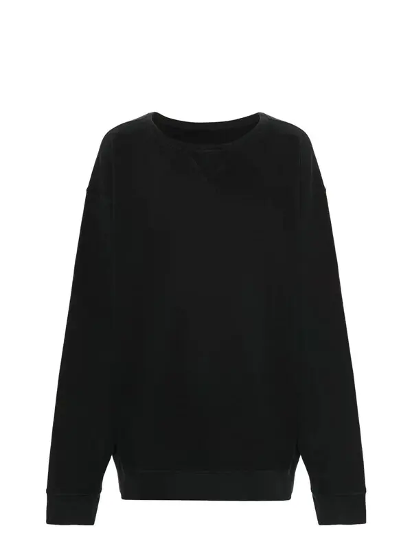 MAISON MARGIELA Invitation Cotton Sweatshirt - Black