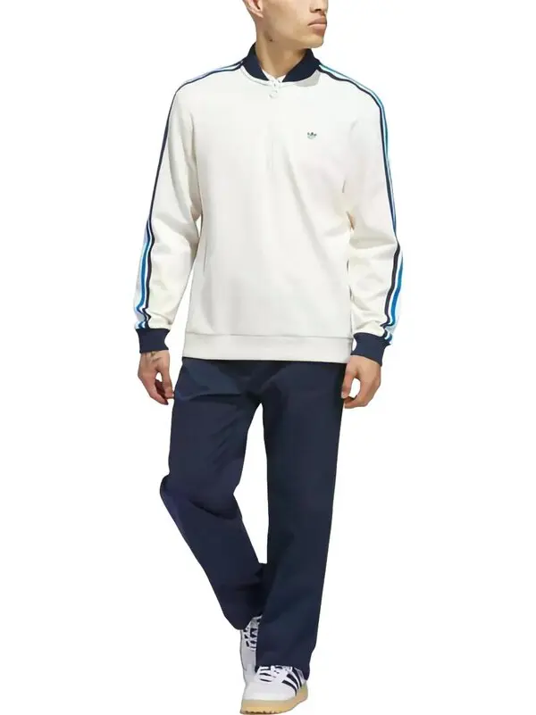 Adidas Originals 3-stripes Sweatshirt - Neutrals