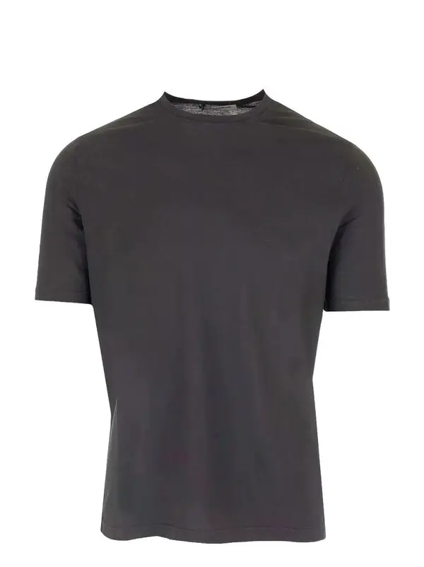 Al Duca D'aosta Short-sleeved Cotton T-shirt - Grey
