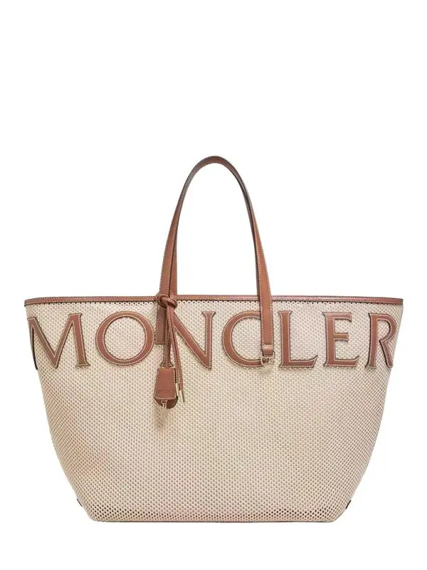 Moncler Very Logo-detail Tote Bag - Neutrals