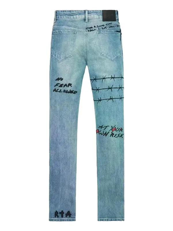 RtA Bryant Skinny-fit Jeans - Blue