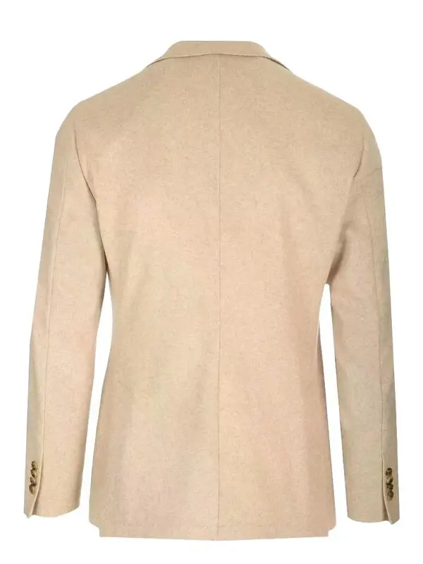 Al Duca D'aosta Single-breasted Cashmere Jacket - Neutrals