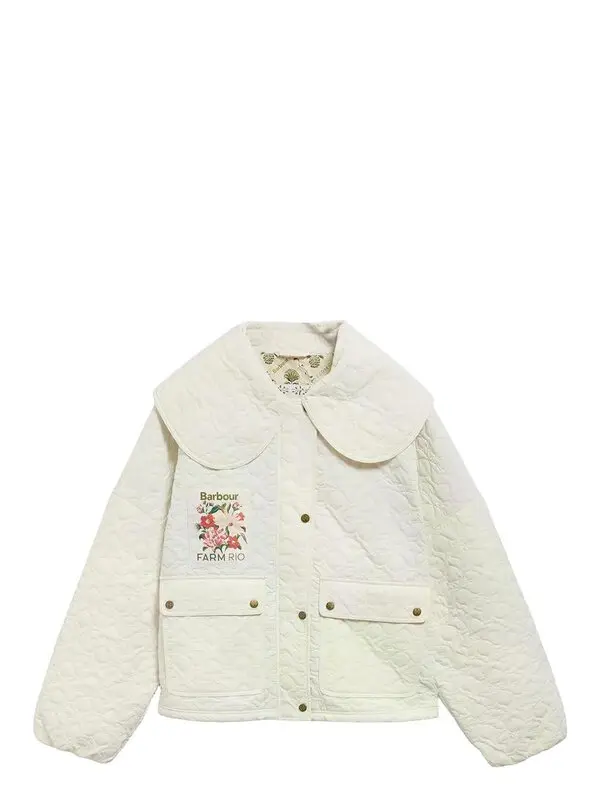 Barbour Farm Rio Lotus Quilted Jacket - Neutrals