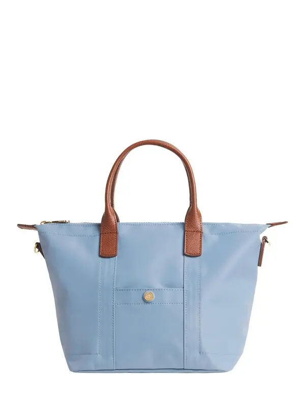 Harrods Grab Nylon Tote Bag - Blue