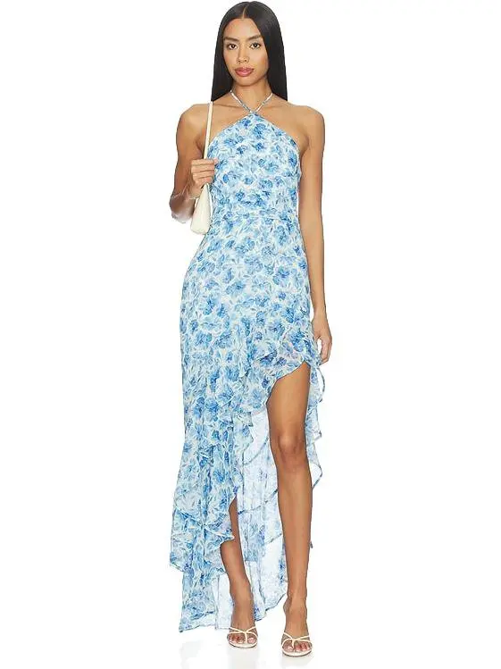 Amanda Uprichard X Revolve Carlina Dress In . Also - Blue