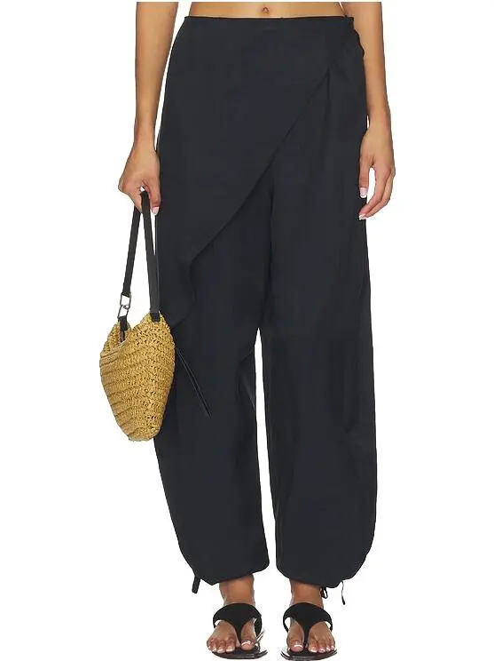 Polo Ralph Lauren Viscose Woven Standard Tapered Pants - Black
