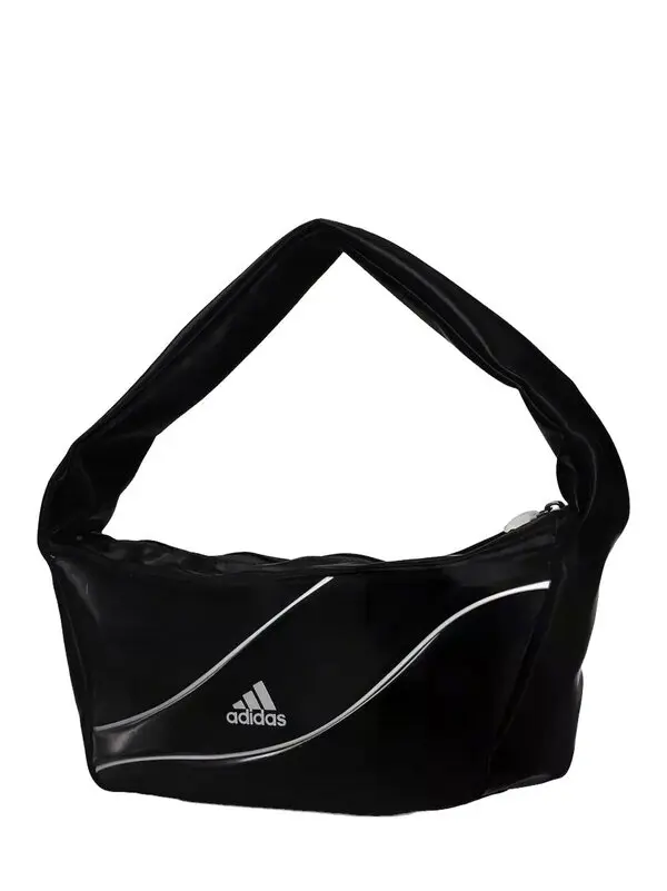 Adidas Logo-print Zip-fastening Tote Bag - Black