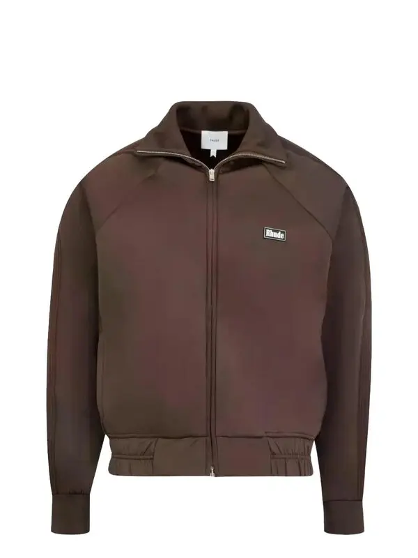 Rhude Madera Logo Patch Jacket - Brown