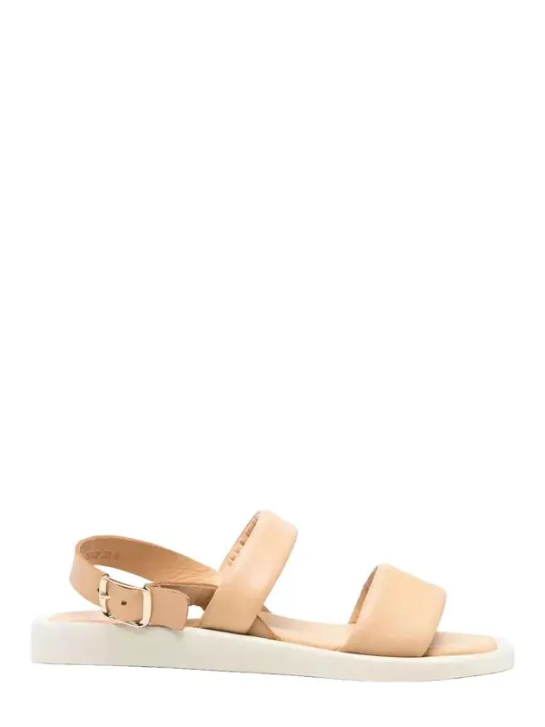 SERGIO MORETTI FIRENZE Padded Strap Sandals - Neutrals