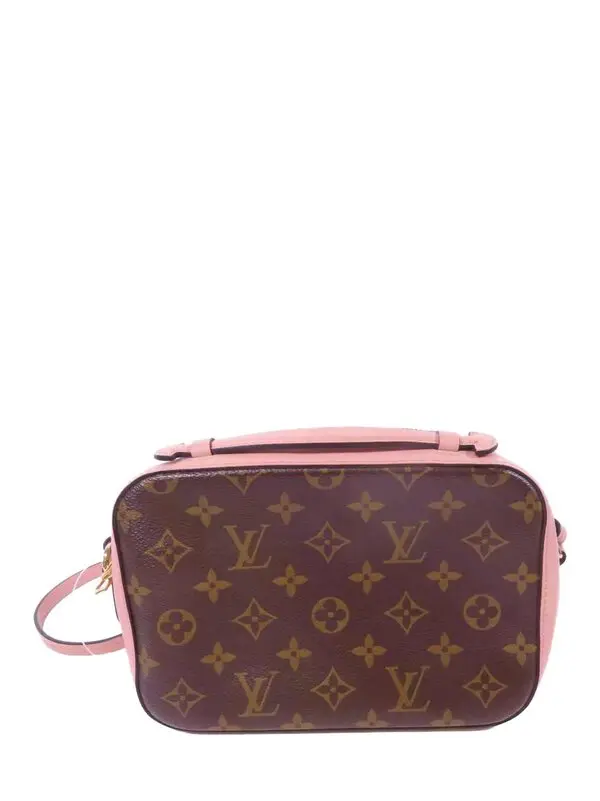 LOUIS VUITTON Saintonge Monogram Shoulder Bag - Brown