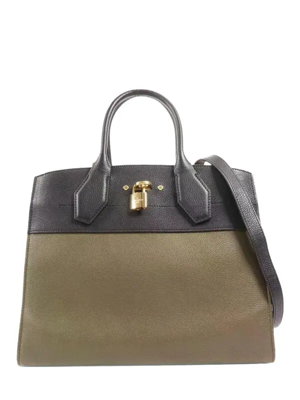 LOUIS VUITTON City Steamer Mm Two-way Handbag - Green