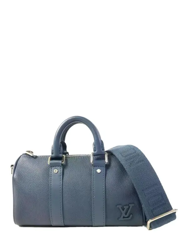 LOUIS VUITTON Keepall Aerogram Tote Bag - Blue