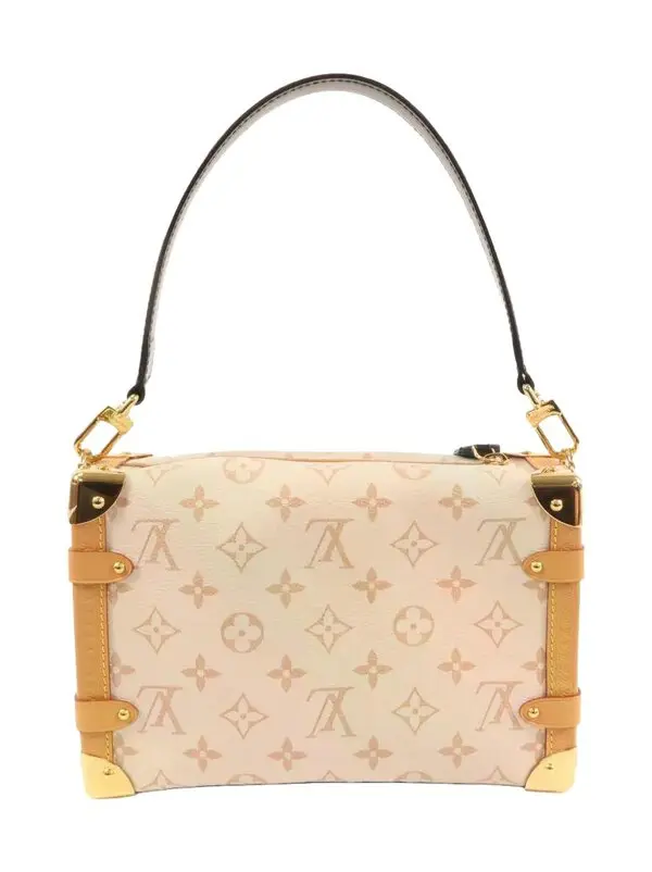 LOUIS VUITTON Monogram Dune Side Trunk Handbag - Neutrals