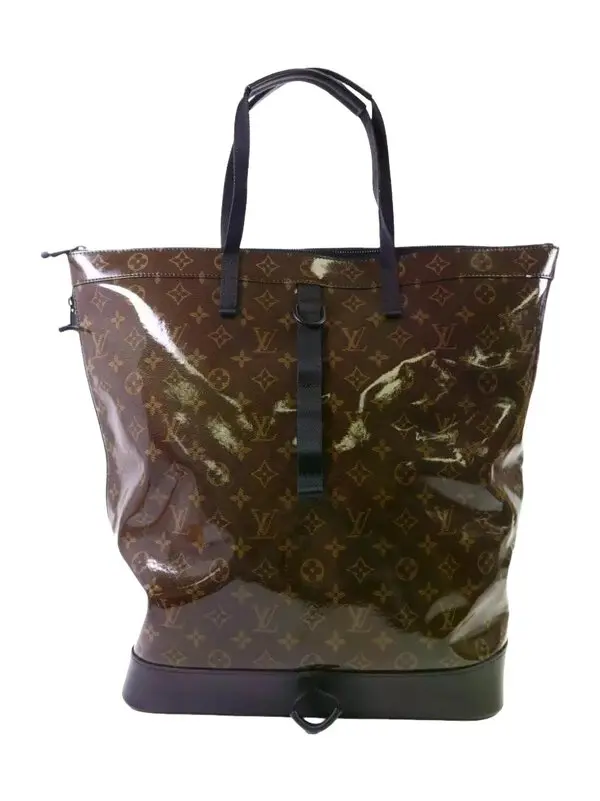 LOUIS VUITTON Monogram Glaze Backpack - Brown