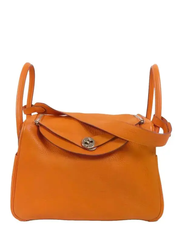 Hermès 30 Lindy Shoulder Bag - Orange