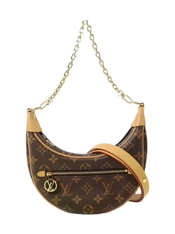 LOUIS VUITTON Monogram Loop Shoulder Bag - Brown